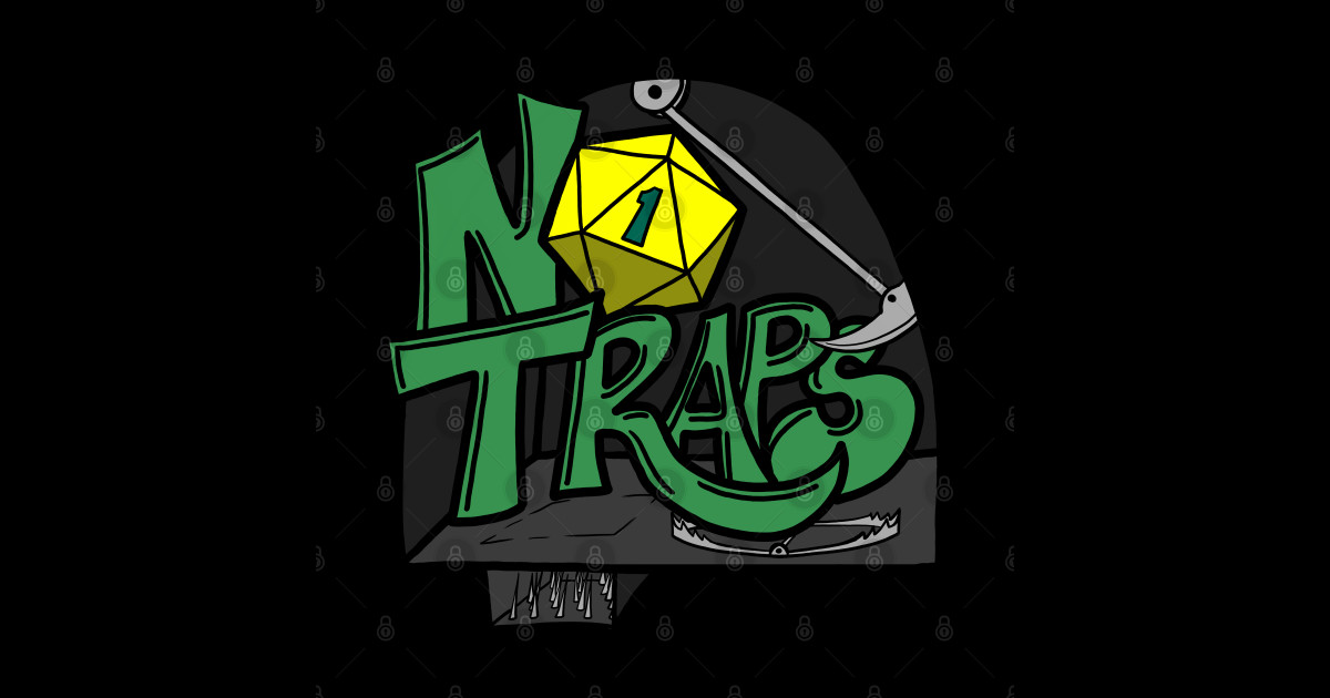 Don't worry - There are absolutely NO traps! - Dnd - Magnet | TeePublic