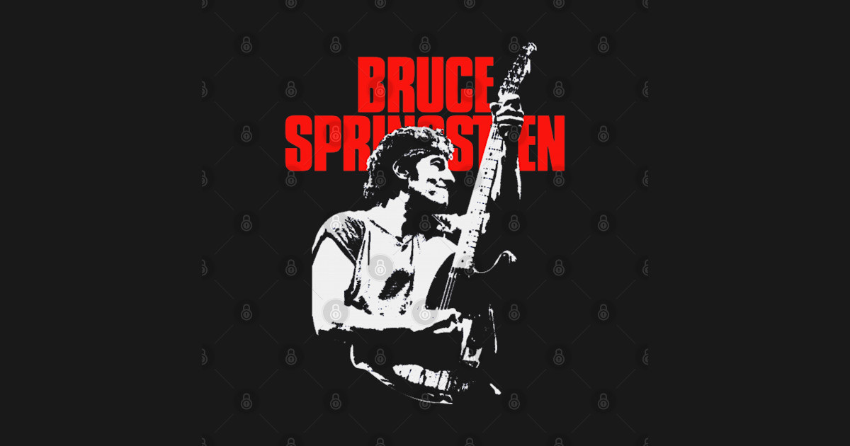 Bruce Springsteen - Musician - T-Shirt | TeePublic