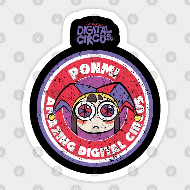 PONMI CIRCLE EMBLEM: THE AMAZING DIGITAL CIRCUS (GRUNGE STYLE) - The ...