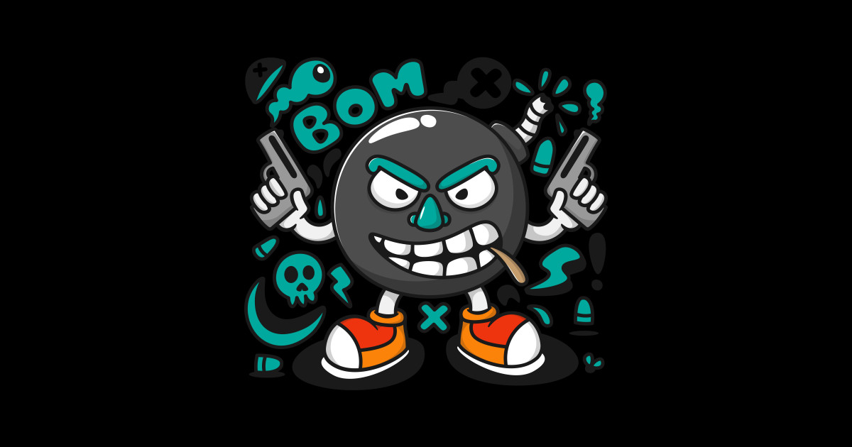 bomb cool - Bomb - Sticker | TeePublic