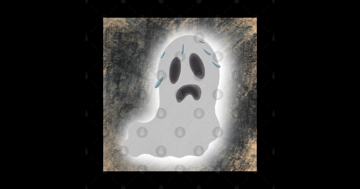 Anxiety Ghost - Ghost - Sticker | TeePublic