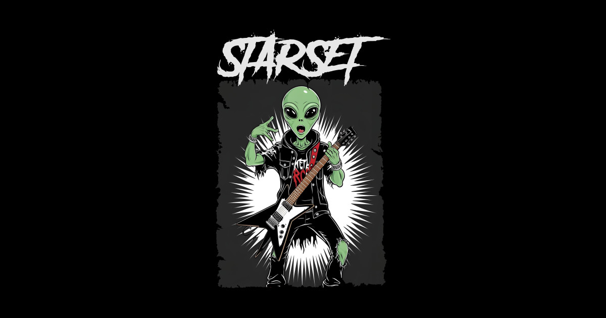 STARSET BAND FAN ART - Starset Band Fan Art - Sticker | TeePublic
