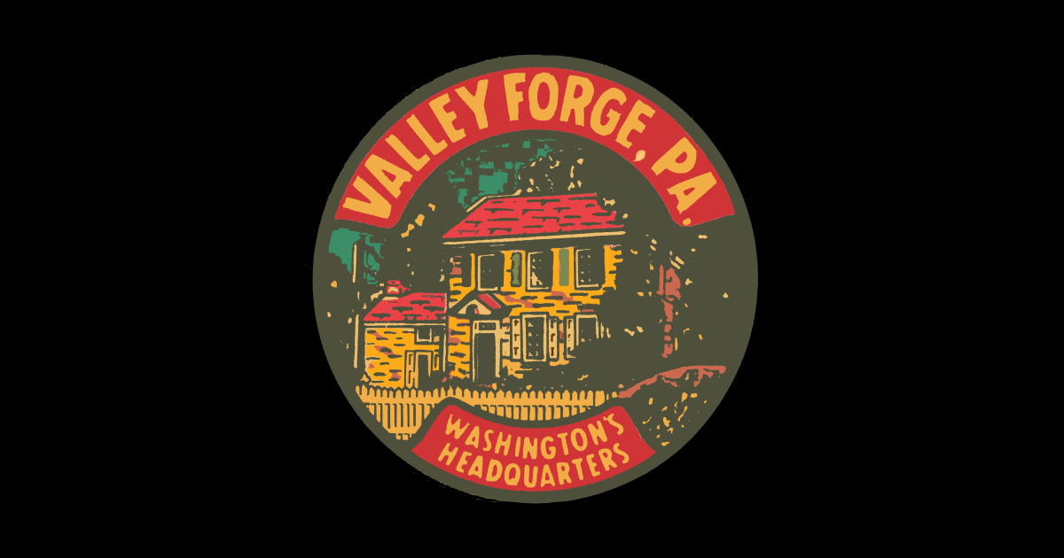 Vintage Valley Forge Decal - Valley Forge - Sticker | TeePublic