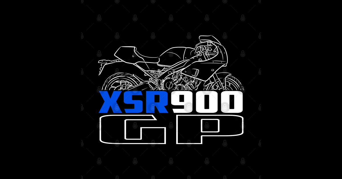 Yamaha XSR 900 GP 2024-2025 - Yamaha - Sticker | TeePublic