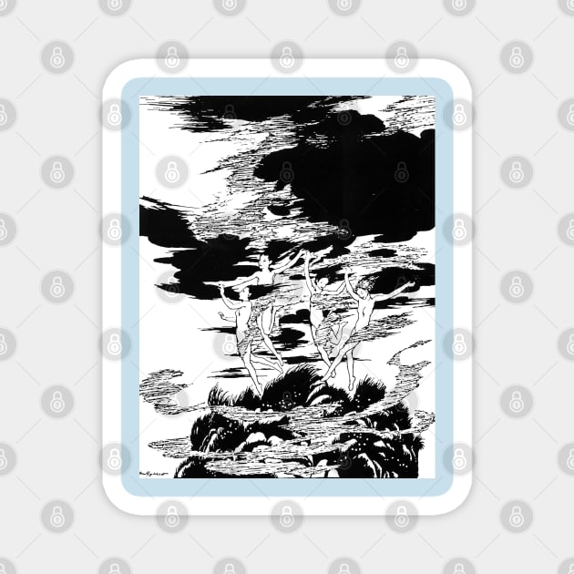 The Elf Mound - Arthur Rackham - Elf Mound - Magnet | TeePublic