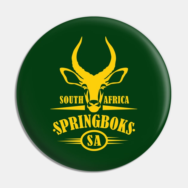 Springboks South Africa Rugby World Champions Memorabilia - Rugby - Pin ...