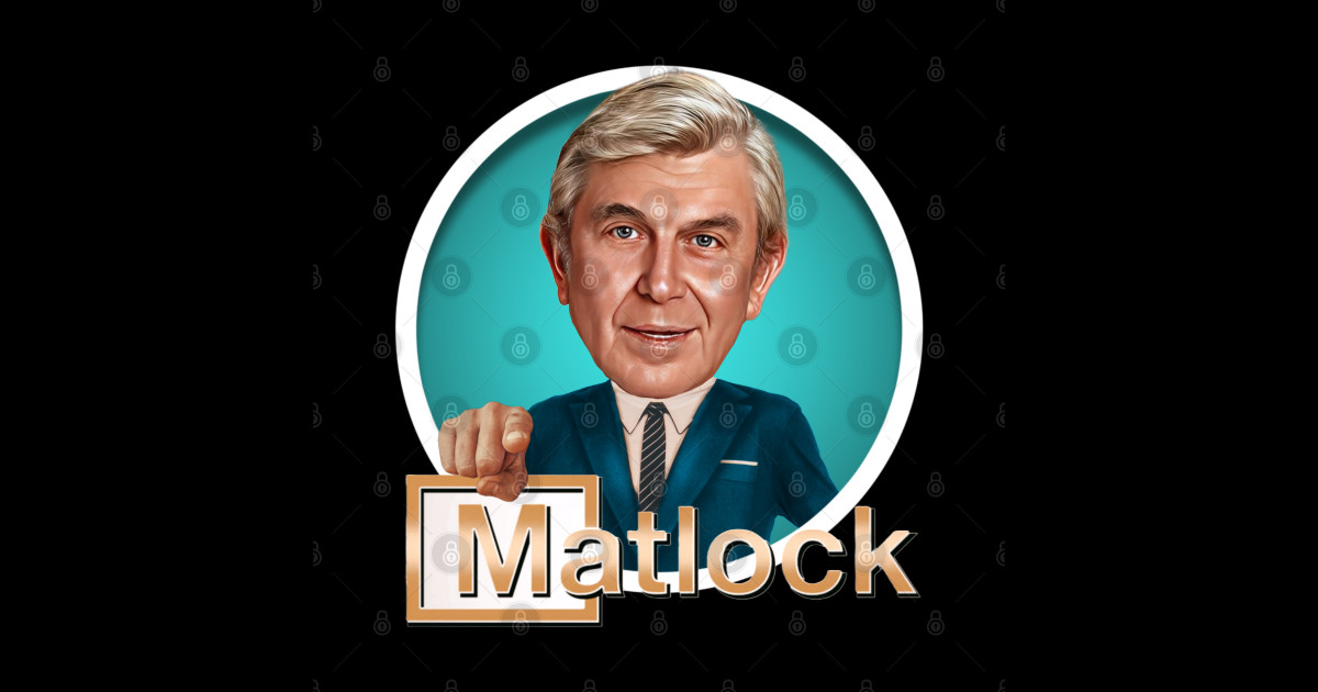 Matlock - Matlock - Sticker | TeePublic