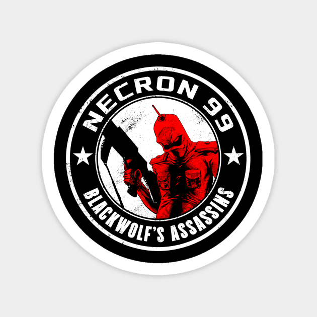 Necron 99 (Black Print) - Wizards Film - Sticker | TeePublic