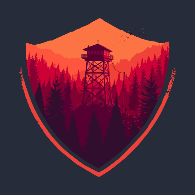 Firewatch: Campo Santo - X Box - T-Shirt | TeePublic
