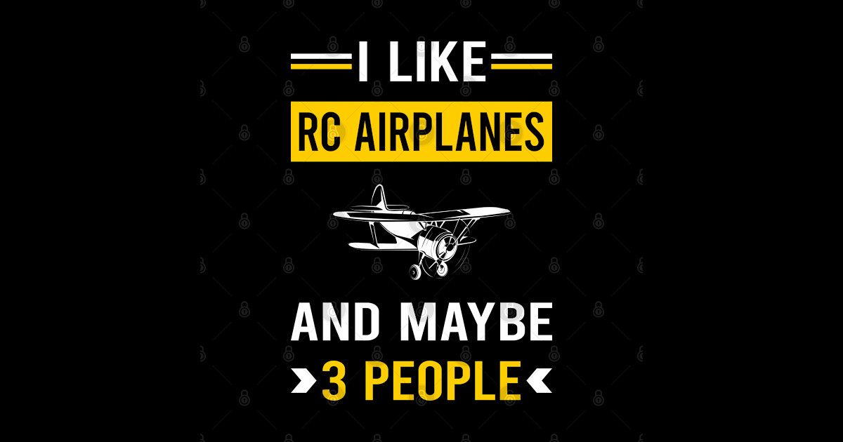 3 People RC Airplane Airplanes Plane Planes - Rc Airplane - Posters and ...