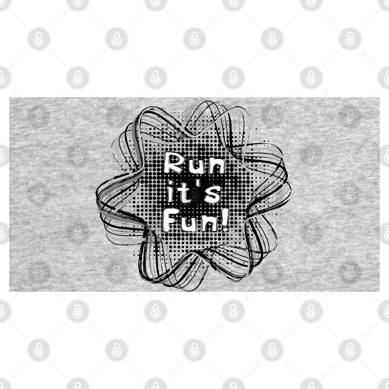 Run It's Fun - Run - T-Shirt | TeePublic