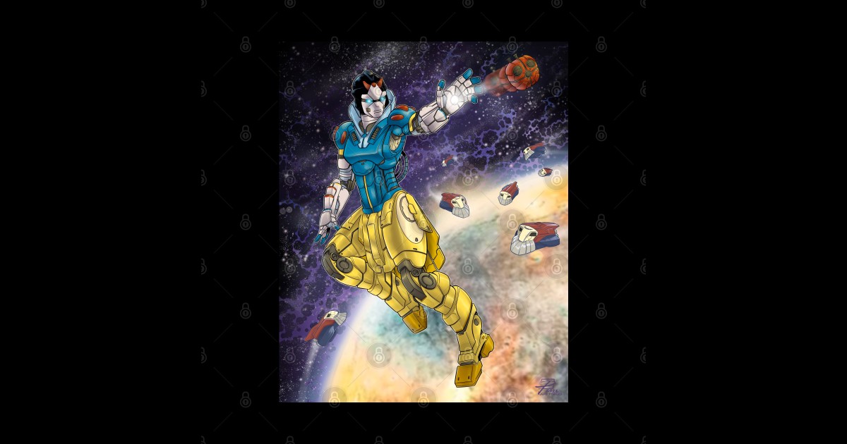 Mecha Space Princess - Mecha - Sticker | TeePublic