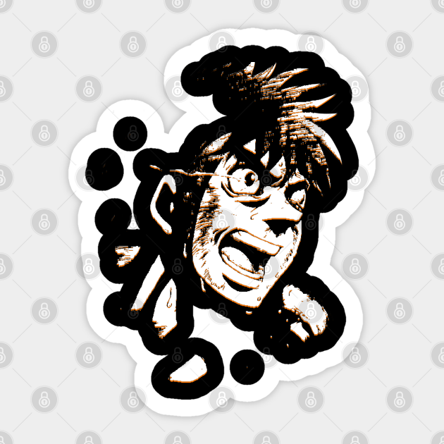 Ippo Makunouchi hajime no ippo - Hajimie No Ippo - Sticker | TeePublic
