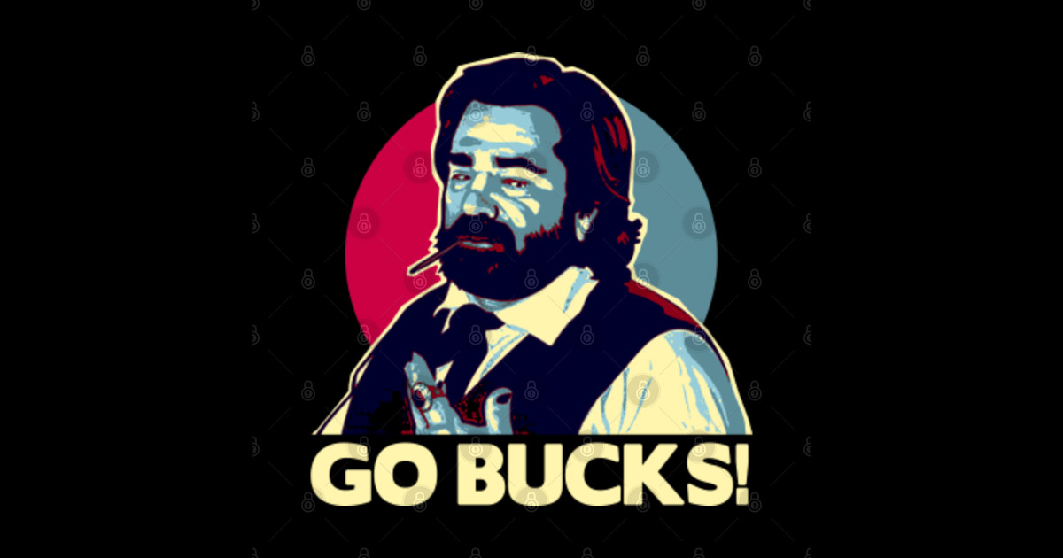 Jackie Daytona Go Bucks! - Wwdits - Sticker | TeePublic