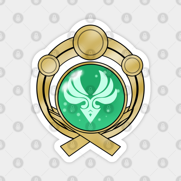 Inazuma Anemo Vision - Genshin Impact - Magnet | TeePublic