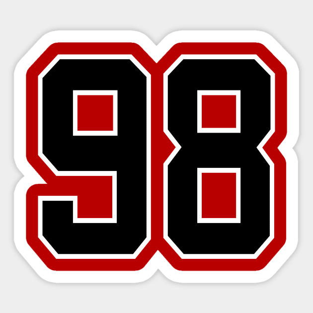 red number 98