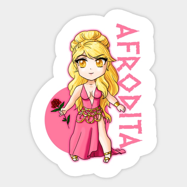 aphrodite chibi drawing