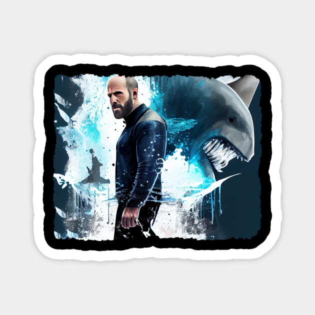 Meg 2 The Trench - Meg - Magnet | TeePublic