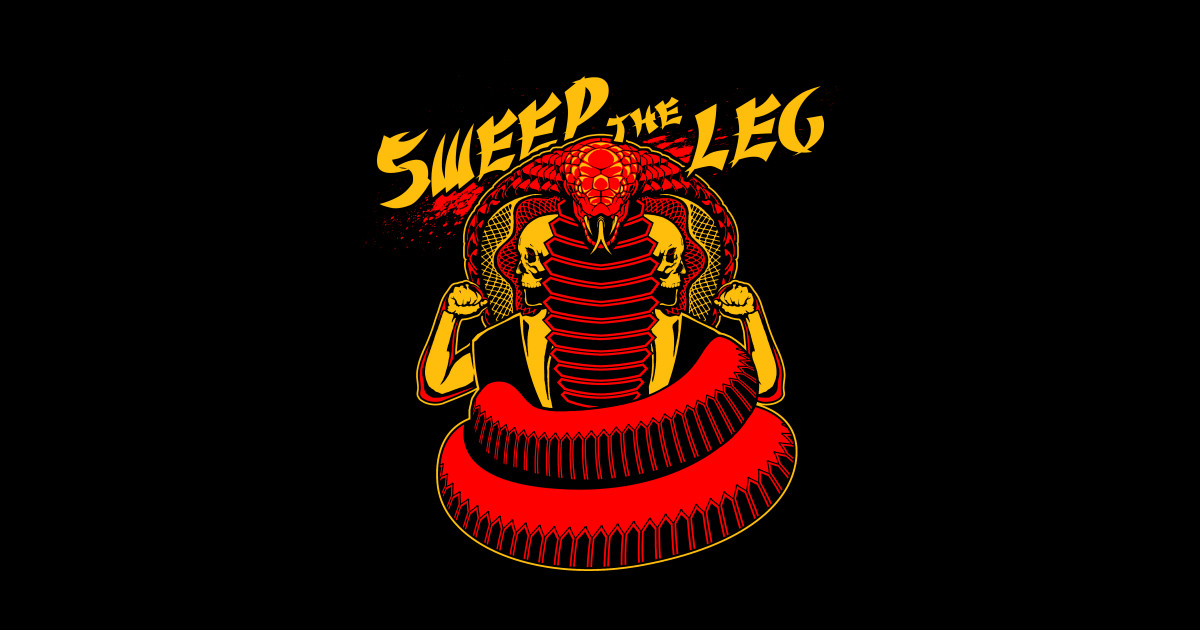 Sweep the Leg - Karate Kid - Sticker | TeePublic