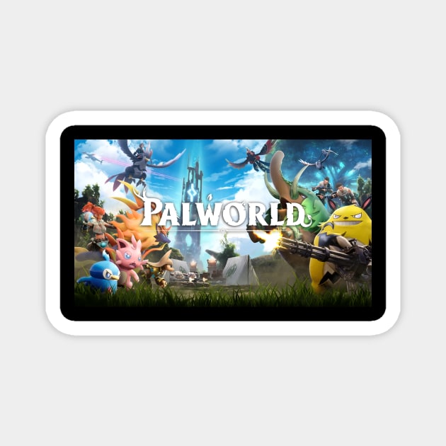 Palworld Poster - Palworld - Magnet | TeePublic