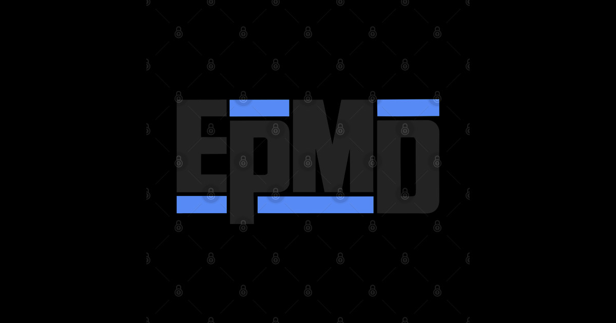 EPMD Black and Blue - Epmd - Posters and Art Prints | TeePublic
