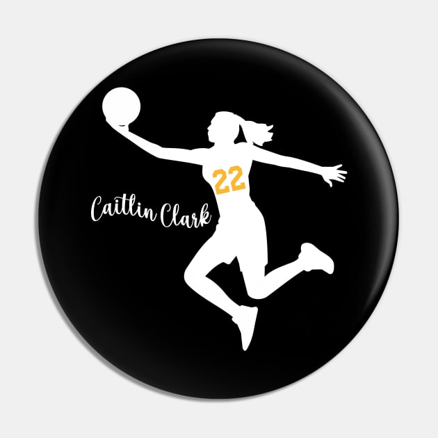 Caitlin Clark 22 - Caitlin Clark - Pin Button sold by Brandy Swope ...