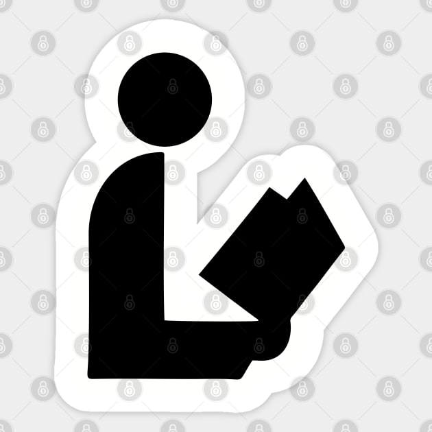 National Library Symbol - National Library Symbol - Sticker | TeePublic