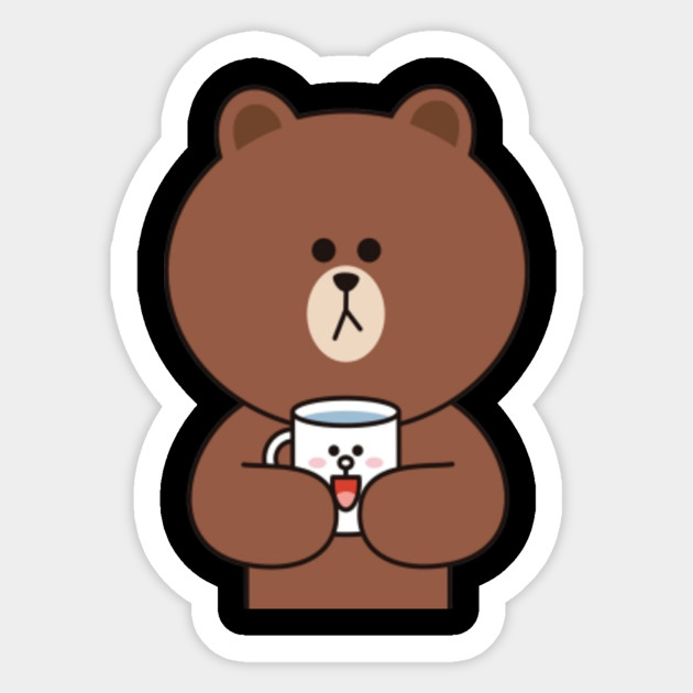 Line Friends Cony Stickers