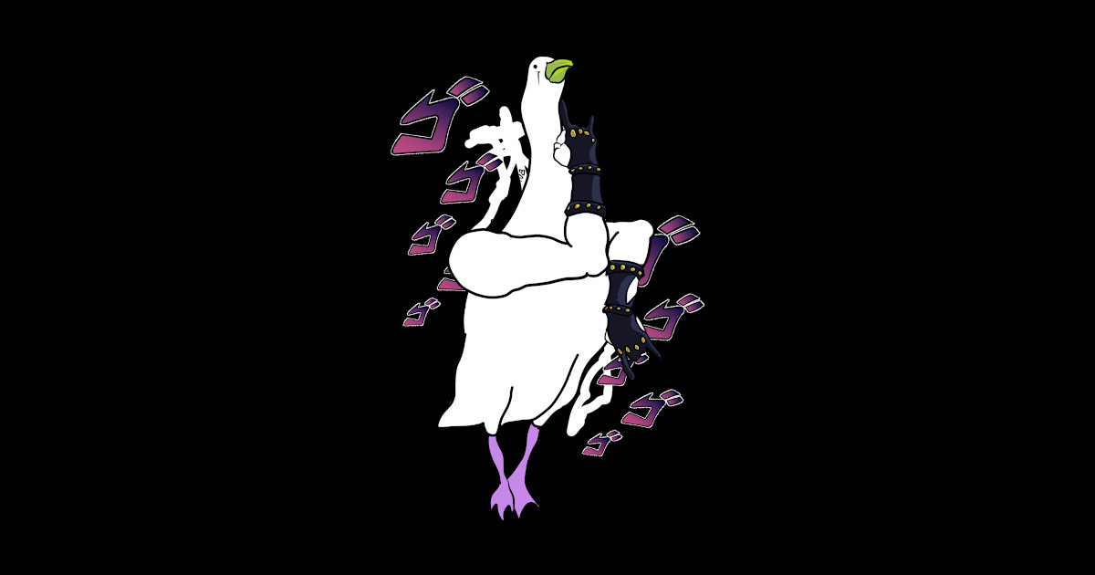 JoJo Duck - Jojo Duck - Sticker | TeePublic