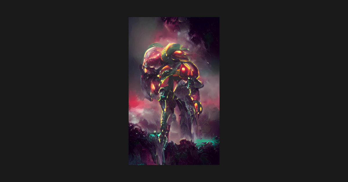 Super Metroid inspired art - Super Metroid Art - T-Shirt | TeePublic