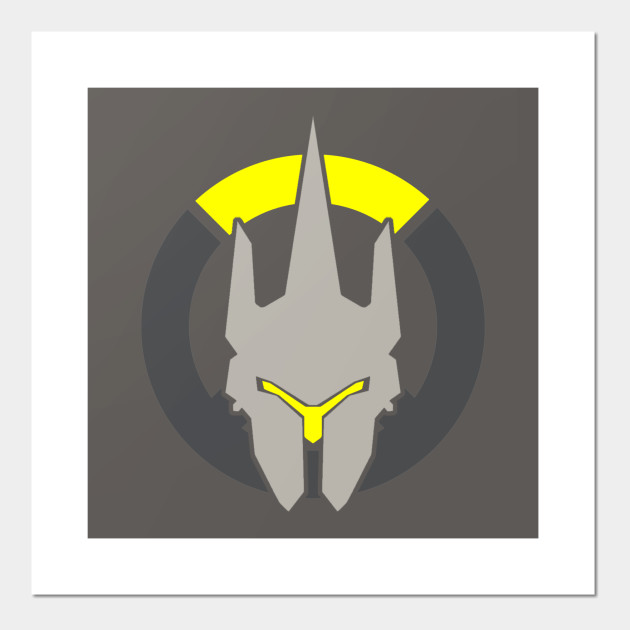 Reinhardt Overwatch Logo - Overwatch - Posters and Art Prints | TeePublic