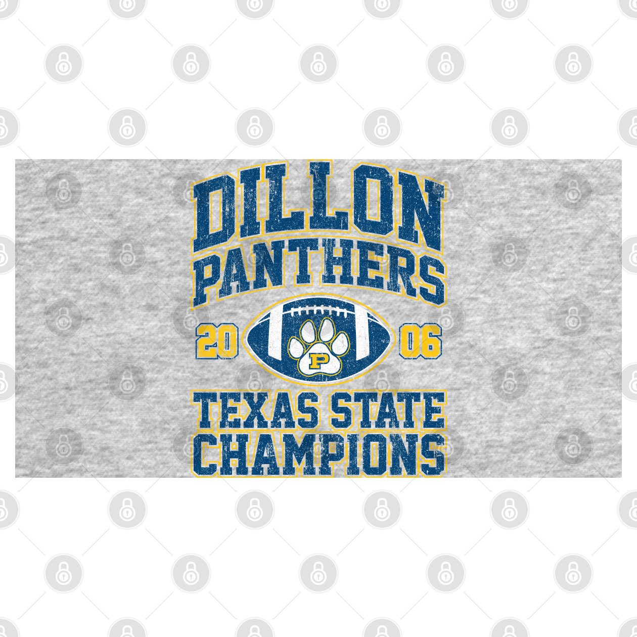 Dillon Panthers Texas State Champions (Variant) - Friday Night Lights ...