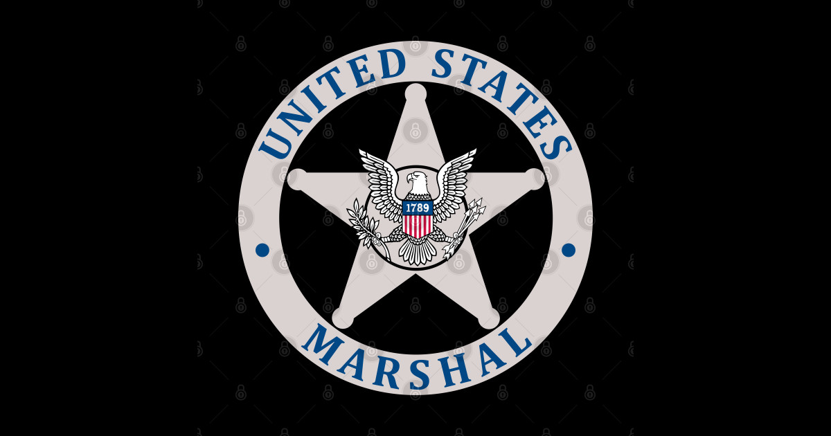 US. MARSHALS - Us Marshals - Sticker | TeePublic