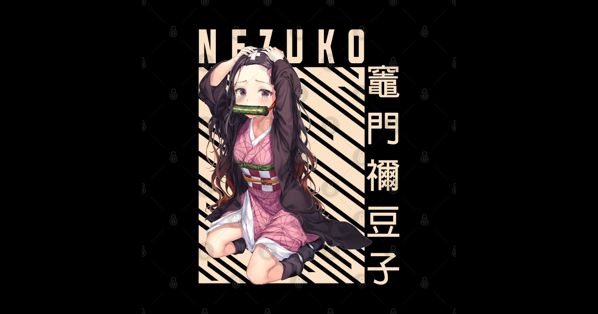 Nezuko Kamado - Demon Slayer - Nezuko - Sticker | TeePublic