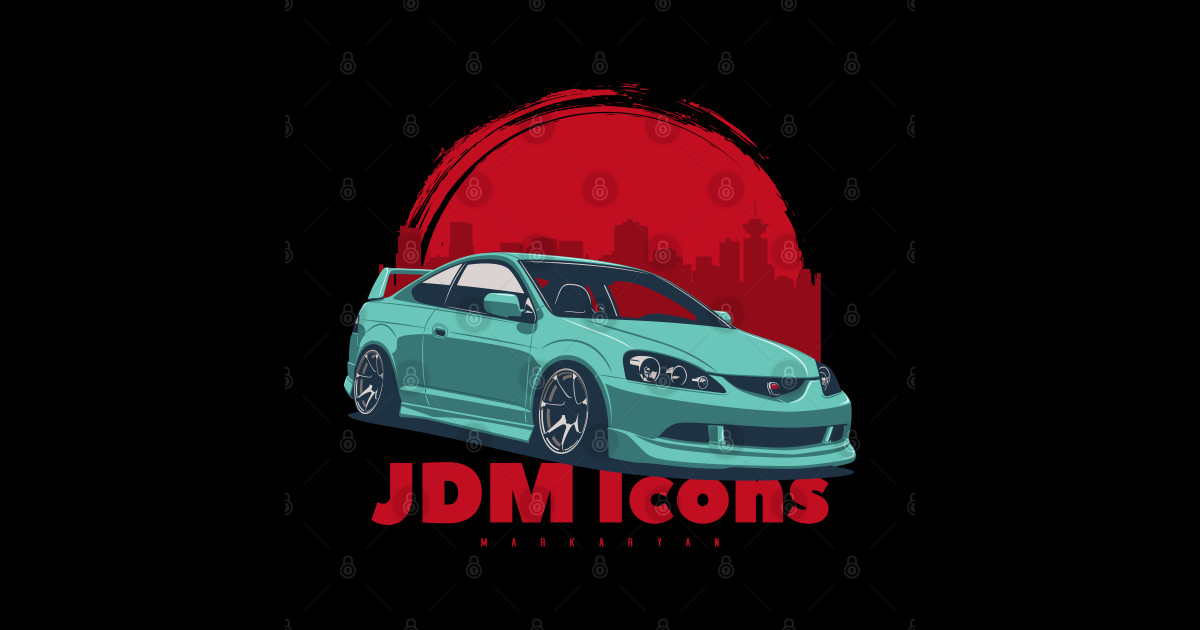 JDM Icon - Integra - Sticker | TeePublic