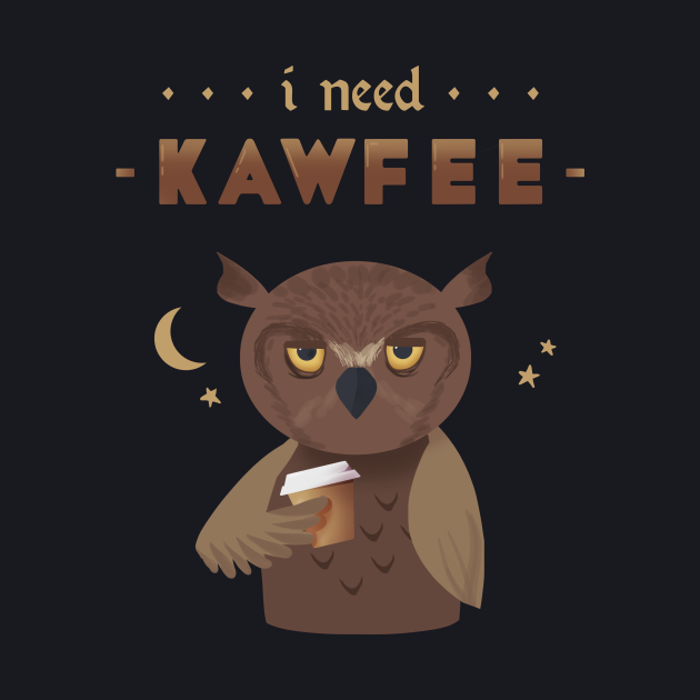 I need Kawfee - Morning Coffee - Pillow | TeePublic