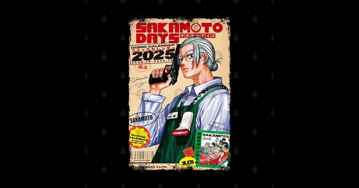 Sakamoto Days - Sakamoto Days - Sticker | TeePublic