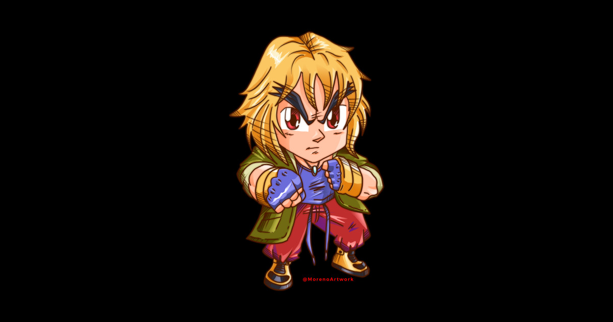 Cute Chibi Ken SF6 - Videogames - Posters and Art Prints | TeePublic