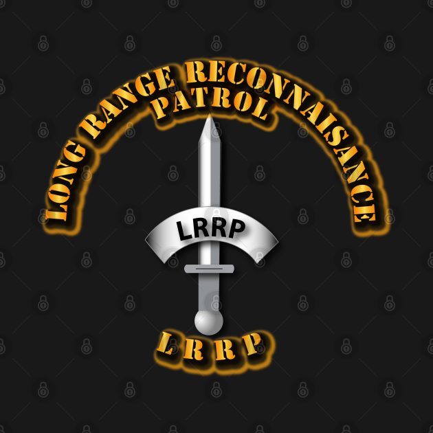 Badge - LRRP - Badge Lrrp - T-Shirt | TeePublic