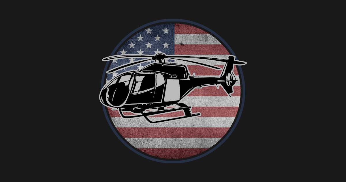 Helicopter Pilot USA American Flag - Helicopter Pilot - T-Shirt | TeePublic