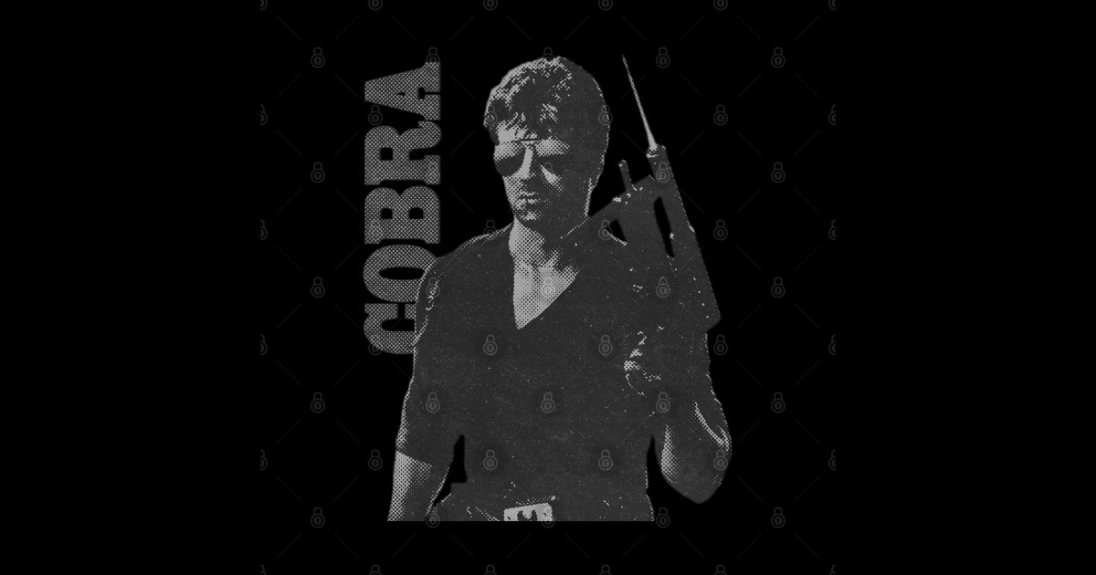 Cobra | Retro poster - Cobra - Sticker | TeePublic