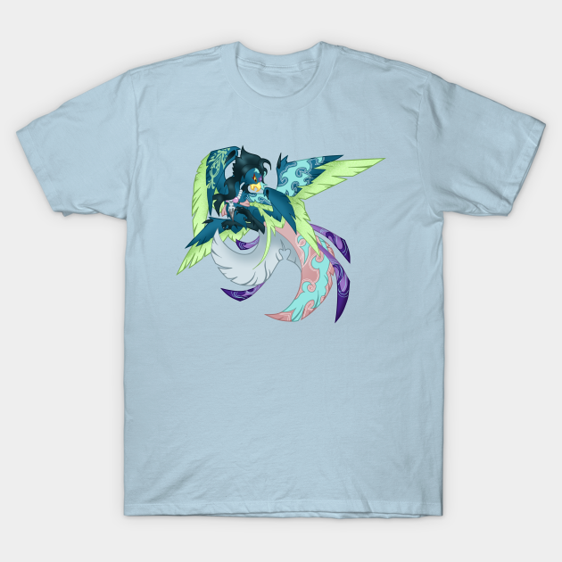 Vermillion Bird Xiao - Genshin Impact - T-Shirt | TeePublic