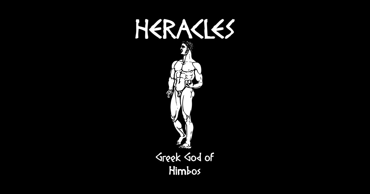 Heracles, Greek God of Himbos - Heracles - Sticker | TeePublic