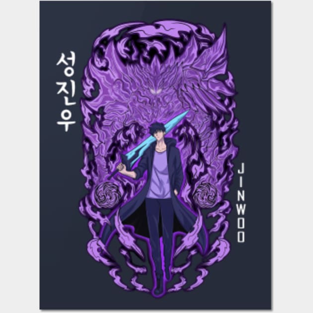 solo leveling - Arise Shadow Monarch – purple Flame - Solo Leveling ...