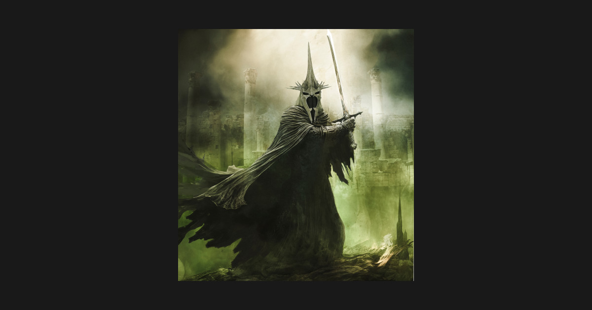 Witch-king of Angmar-The Lord of the Nazgûl - Witch King Of Angmar - T ...