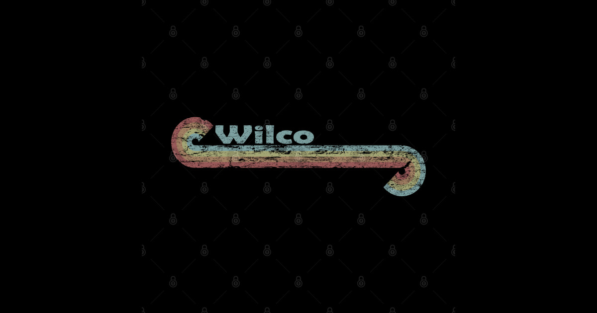 Retro Line Wilco - Wilco - Sticker | TeePublic