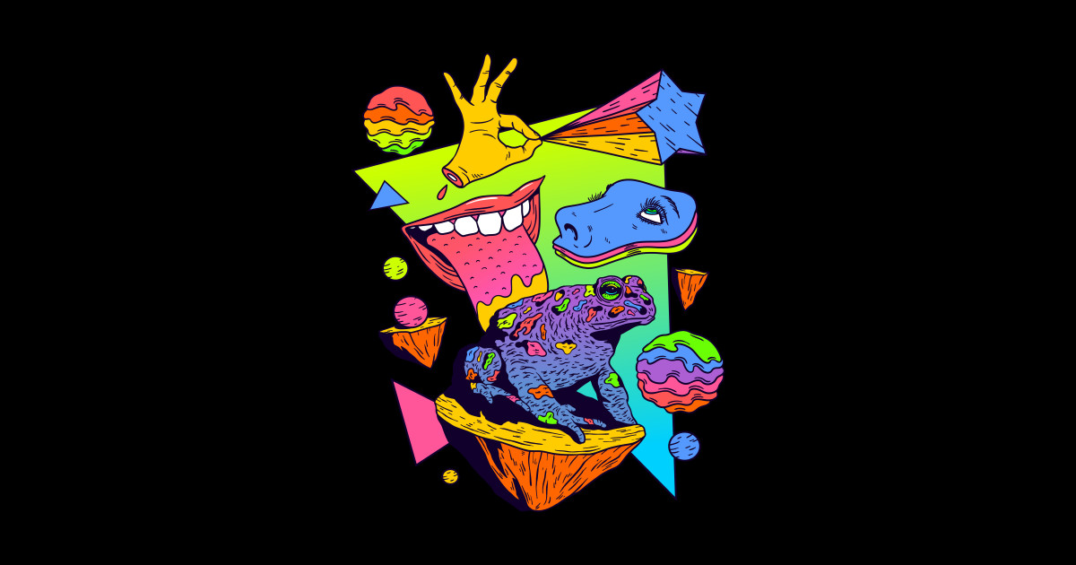 Licker - Weird - Sticker | TeePublic