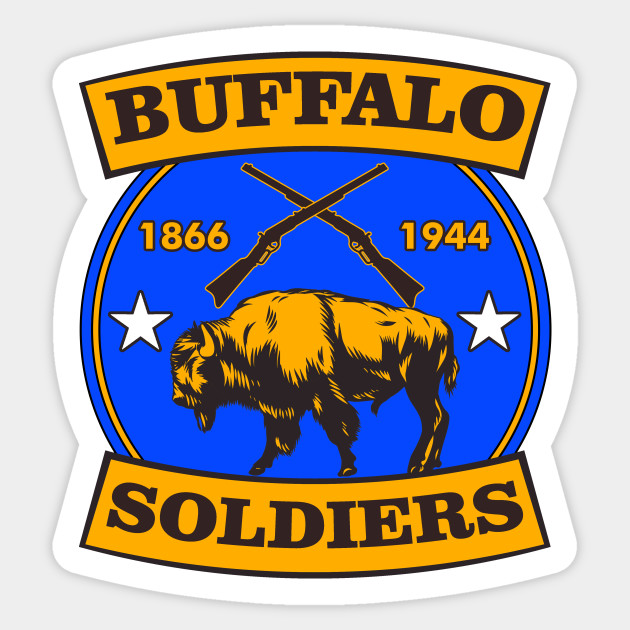 BUFFALO SOLDIERS REGIMENT LOGO - Buffalo Soldiers - Sticker | TeePublic