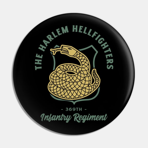 The Harlem Hellfighters - WW1 Infantry Regiment - Ww1 - Pin | TeePublic