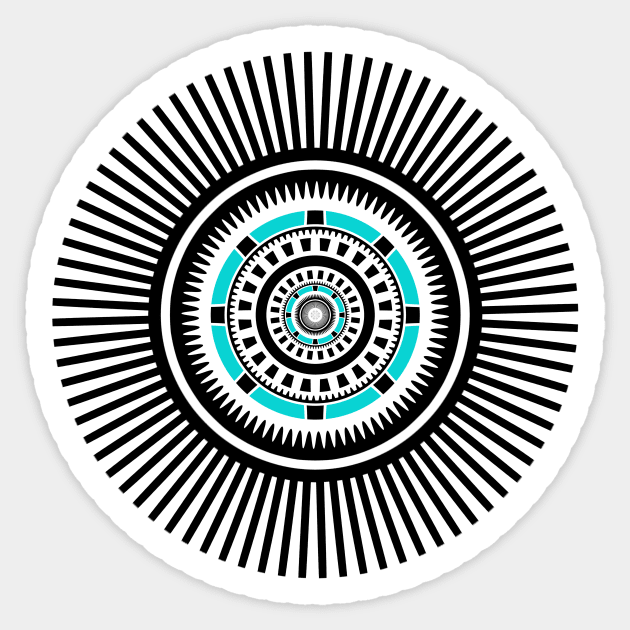 Mechanical object artwork - Mechanical Design - Sticker | TeePublic